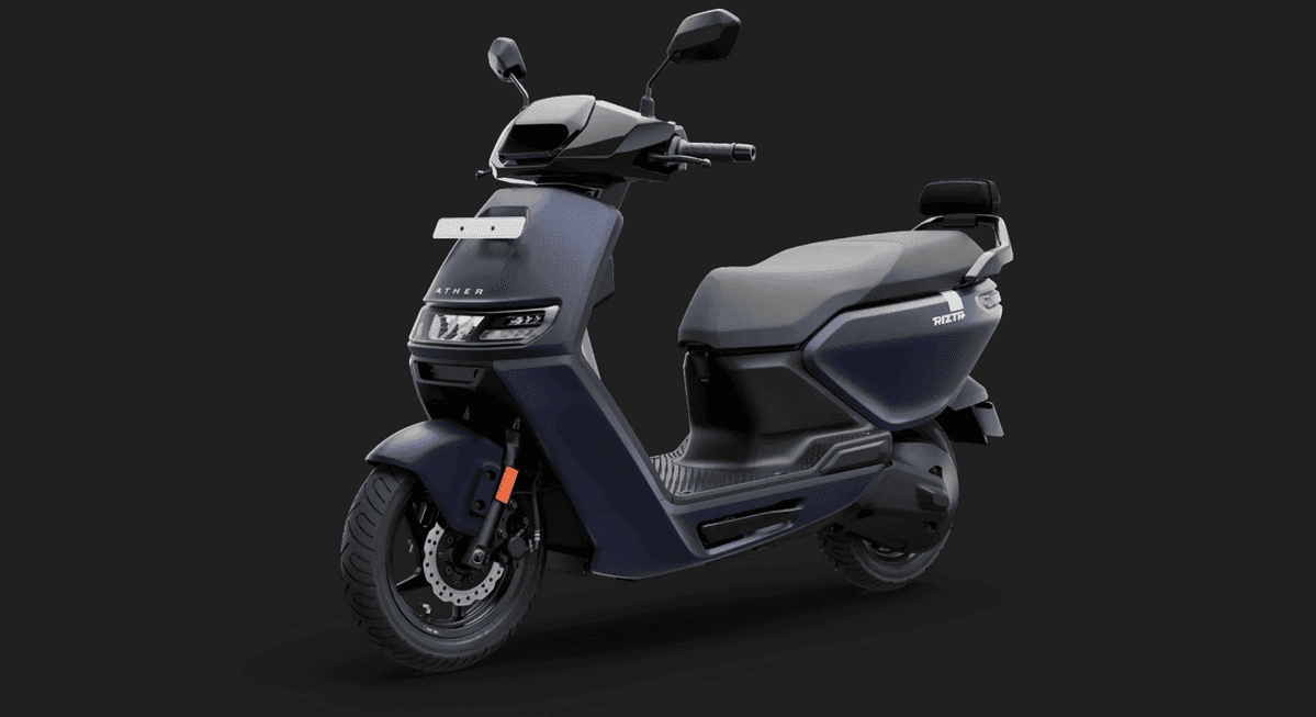 Ather Rizta S 2.9 kWh: Budget EV Scooter with PMS Motor & Fast Charging ...